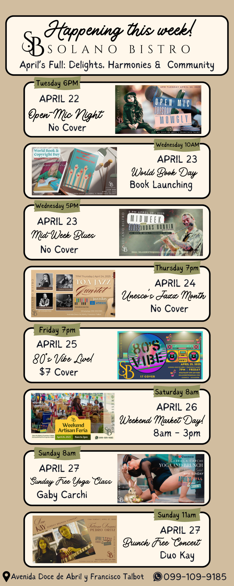 Solano Bistro: Your Hub for Delights, Harmony and Community